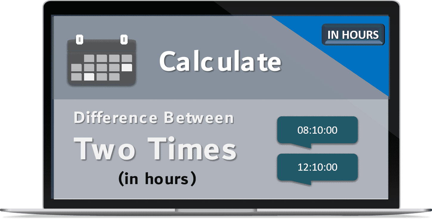 Calculate Hours Difference Between Two Times In Excel VBA