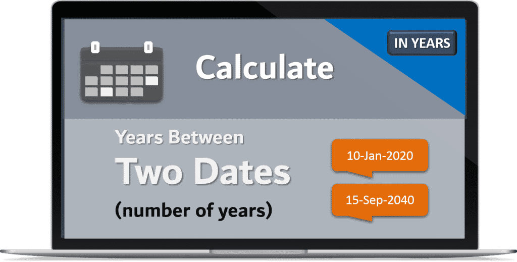How Do I Calculate The Number Of Years Between Two Dates In Excel
