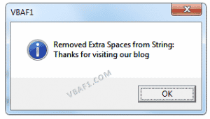 VBA Remove Spaces from String in Excel | Explained with Examples