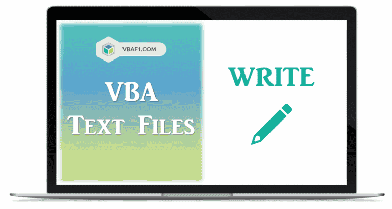 VBA Write To Text File Complete Reference Tutorial VBAF1