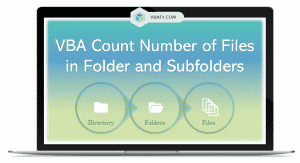 VBA Count Files in Folder and Subfolders | Example | VBAF1