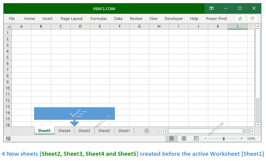 Vba Create New Worksheet