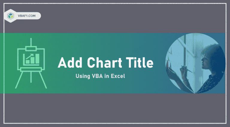 VBA Add Chart Title In Excel Explained With Examples VBAF1