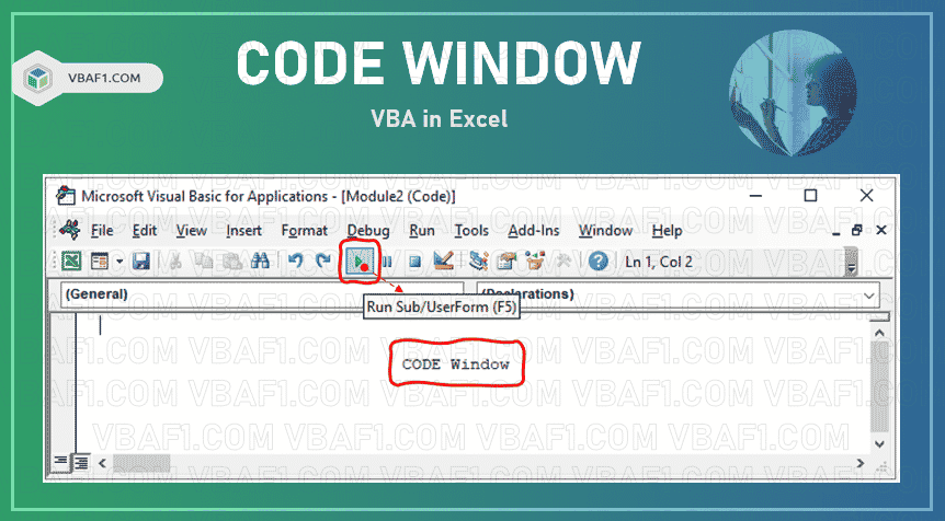 Instructions To Run VBA Macro Code Or Procedure VBAF1